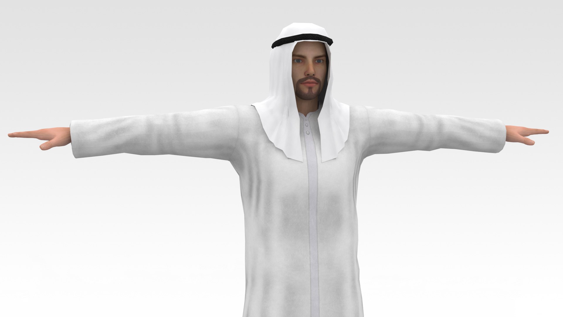 Arab Man 3D Model - TurboSquid 1808550