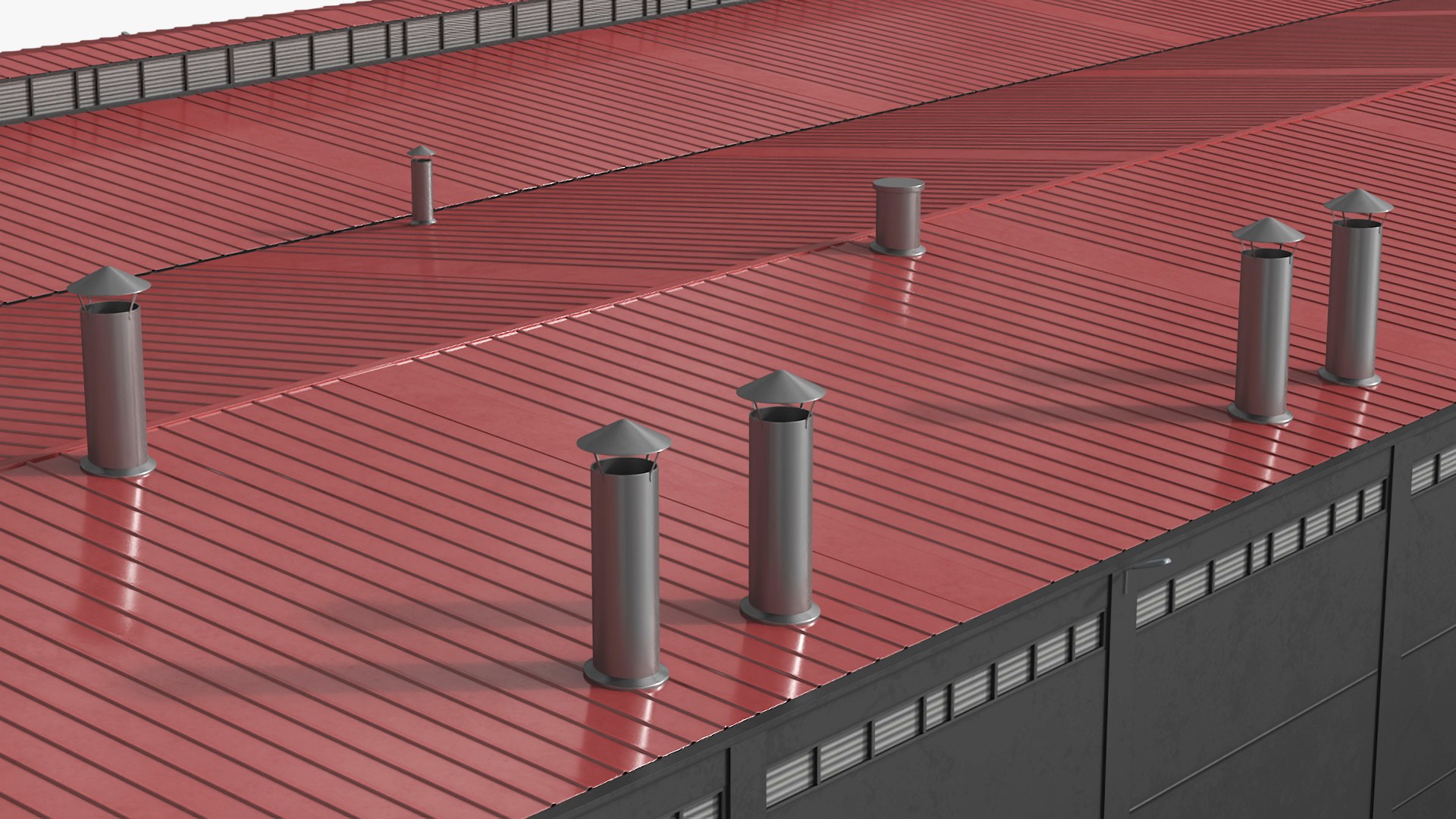 3D Model Industrial Large Factory Building - TurboSquid 2279916