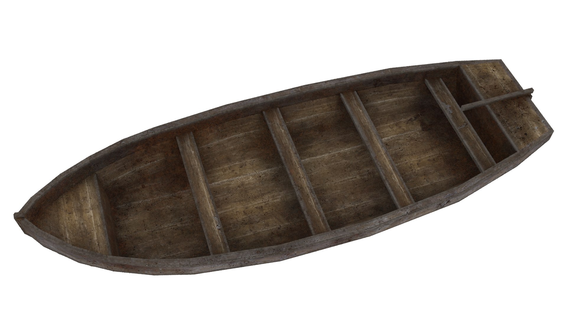 3D Rowboat Row Boat Model - TurboSquid 1712937