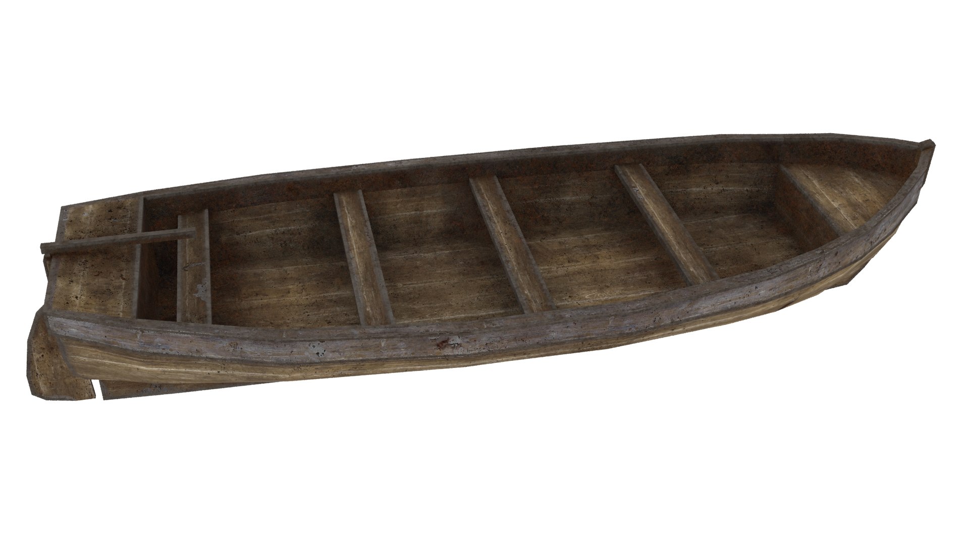 3D Rowboat Row Boat Model - TurboSquid 1712937