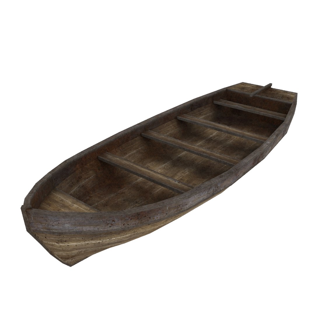 3D Rowboat Row Boat Model - TurboSquid 1712937