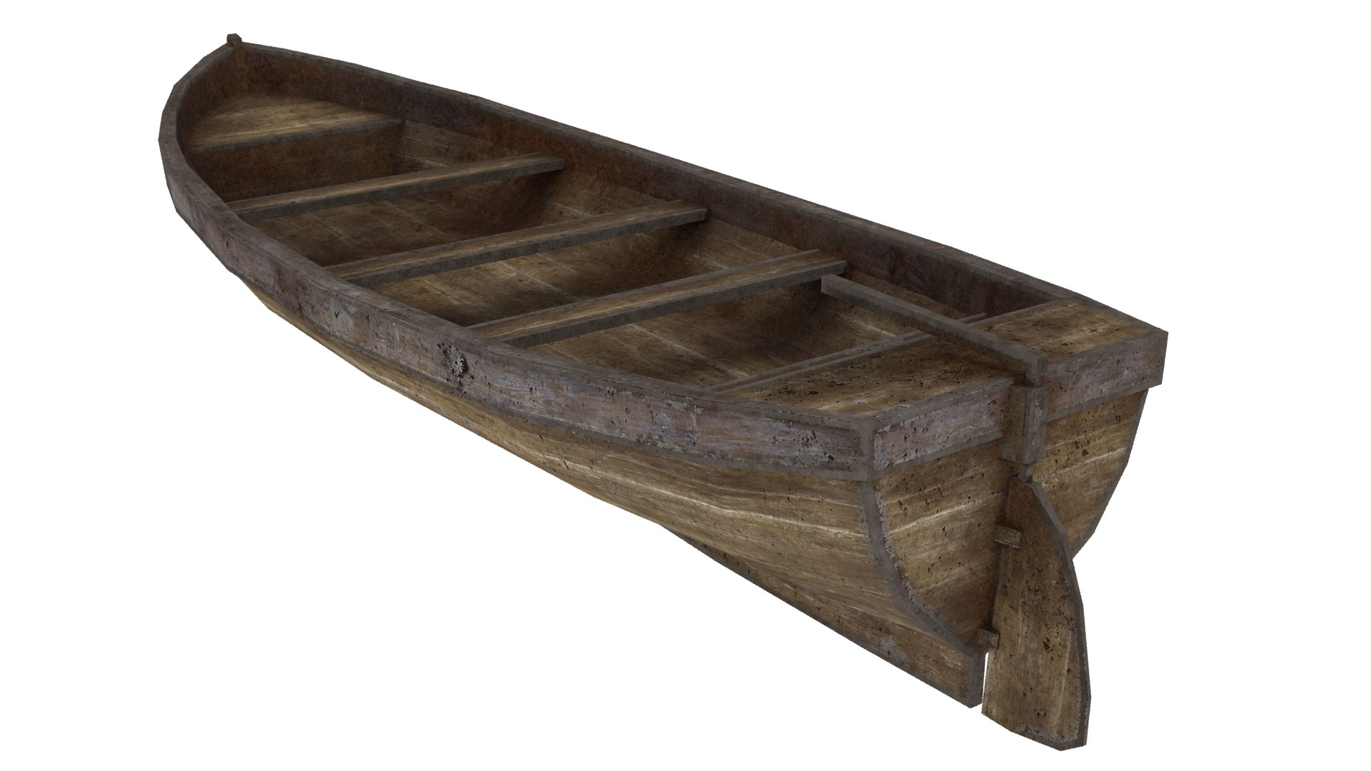 3D Rowboat Row Boat Model - TurboSquid 1712937
