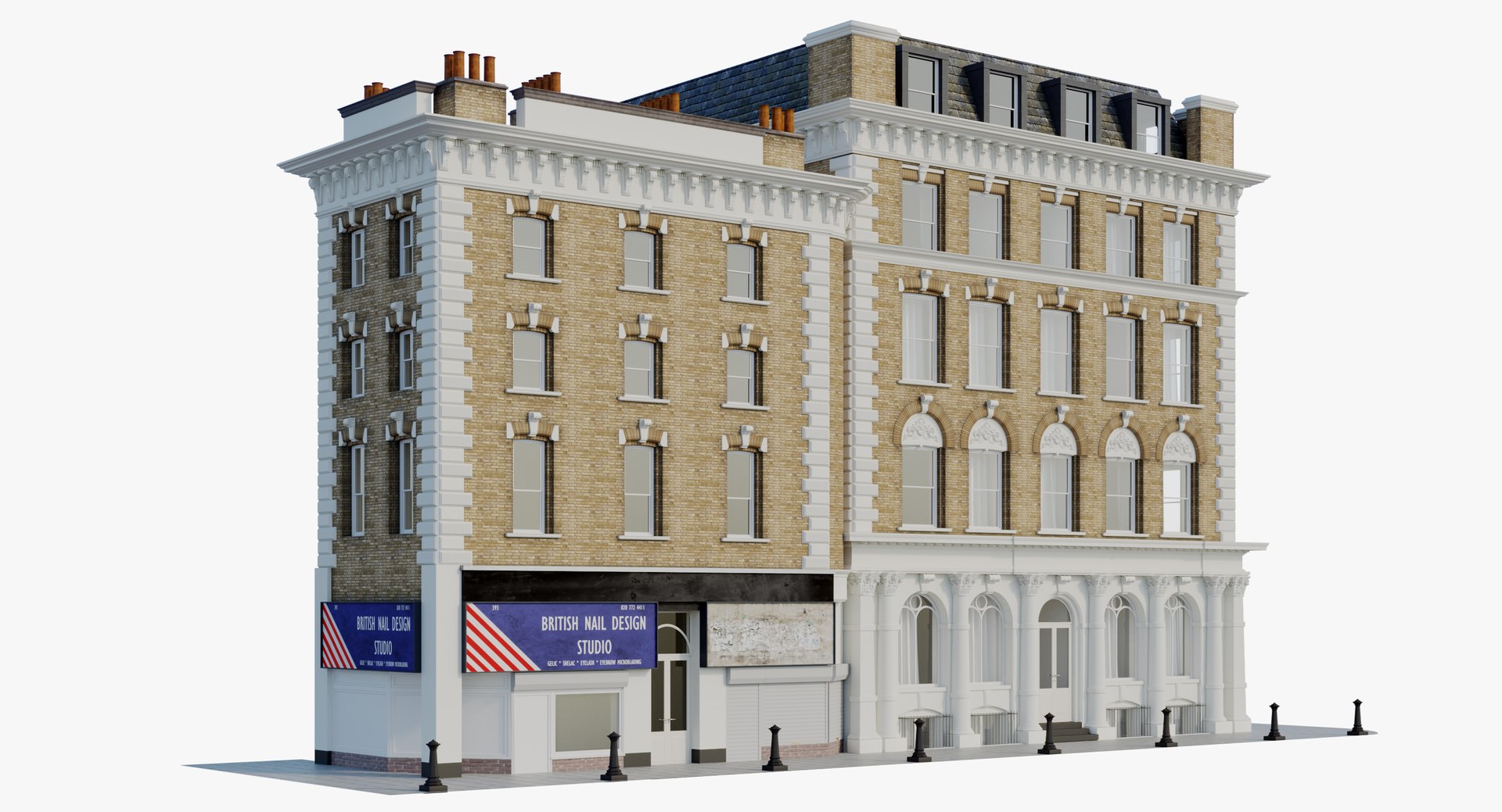 3D Model Victorian Building Context Cuthbert - TurboSquid 1393619