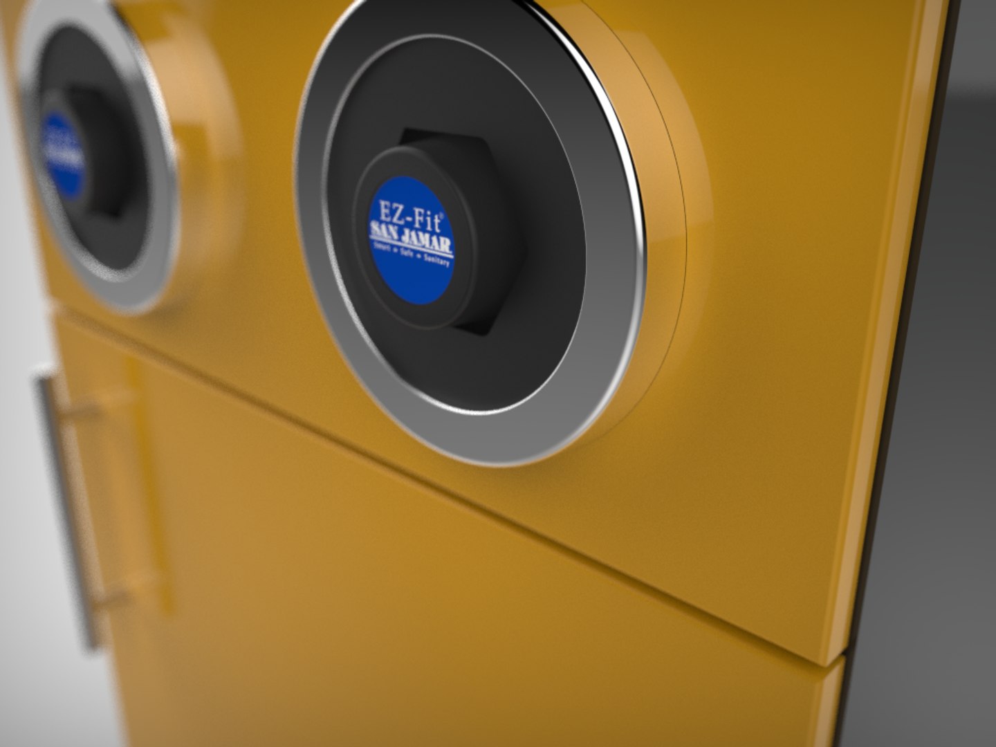 3d San Cup Dispenser Model