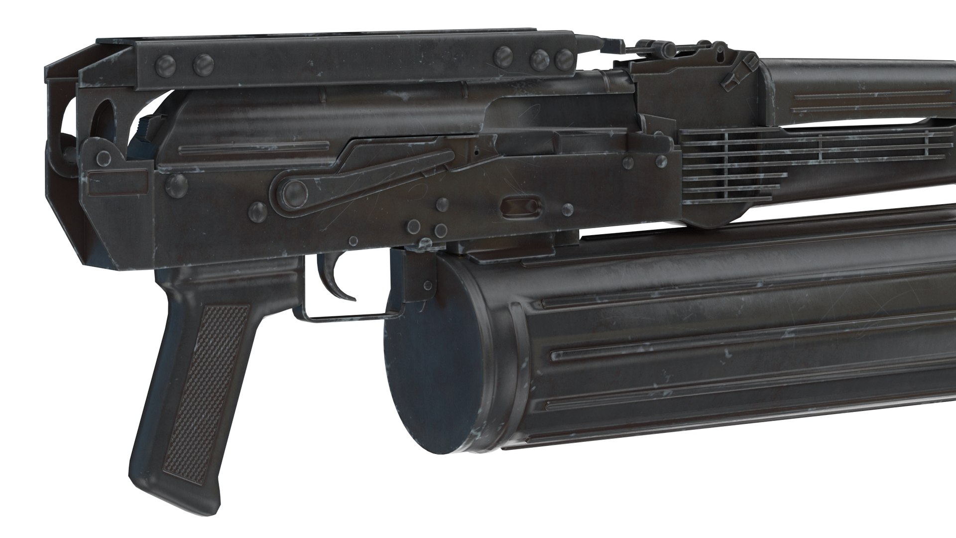 3D AK-74 PP-19 Mag Low Poly PBR Realistic Model - TurboSquid 1991883