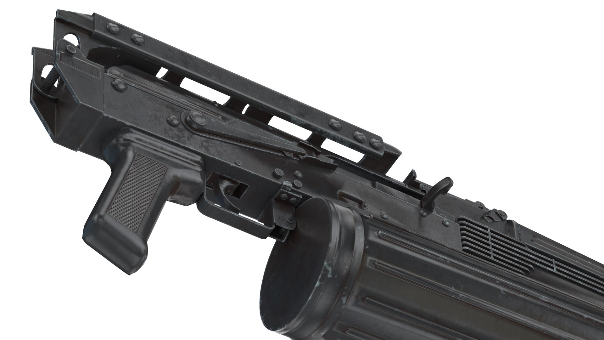 3D AK-74 PP-19 Mag Low Poly PBR Realistic Model - TurboSquid 1991883