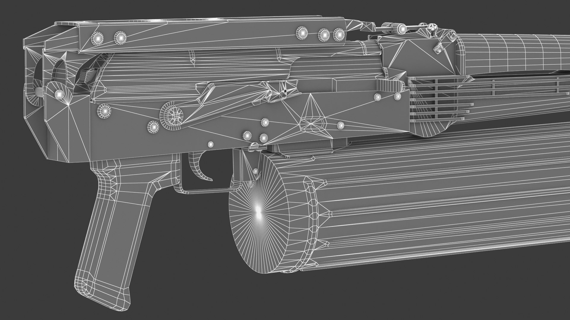 3D AK-74 PP-19 Mag Low Poly PBR Realistic model - TurboSquid 1991883