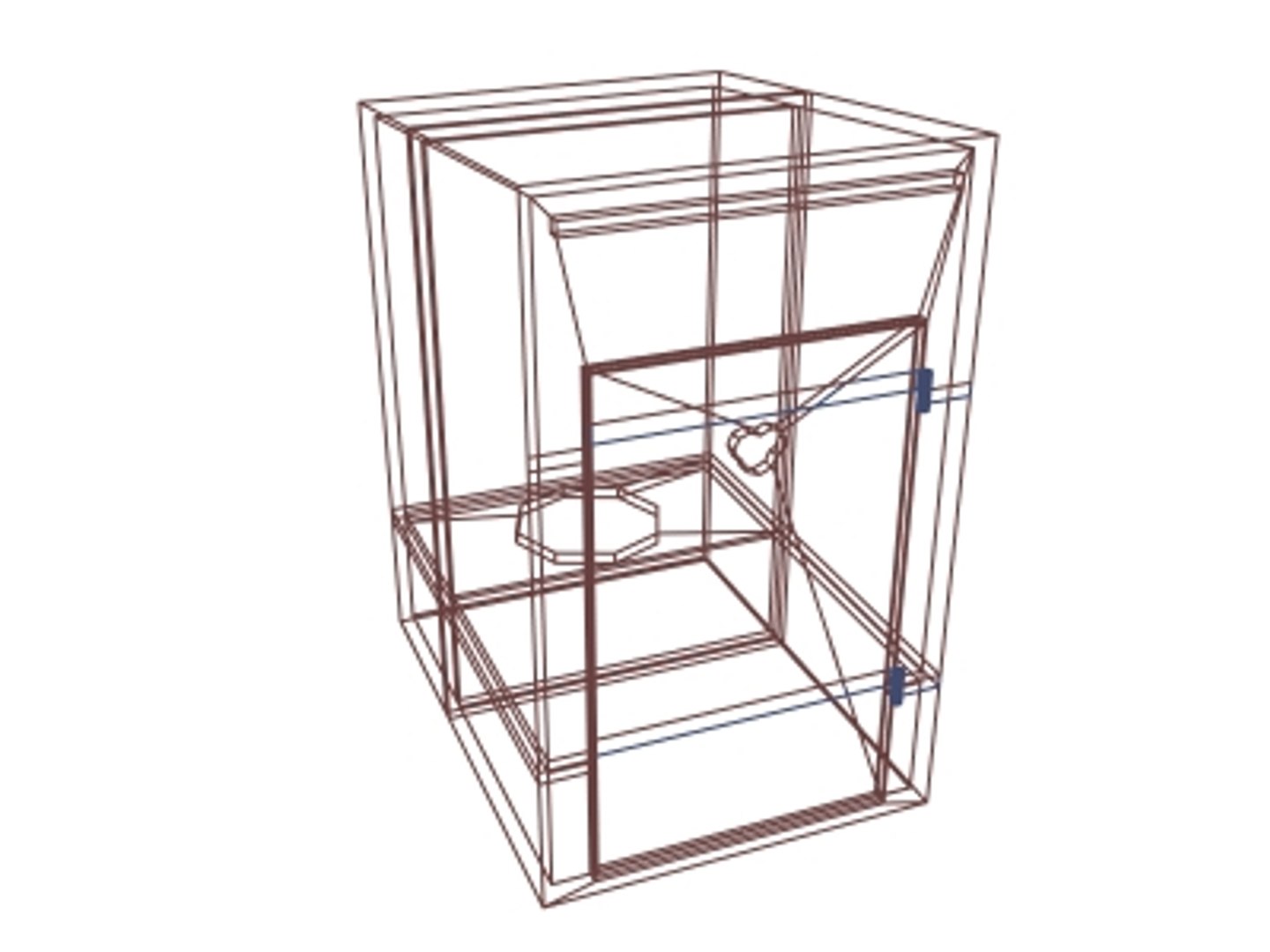 Free Outhouse 3d Model