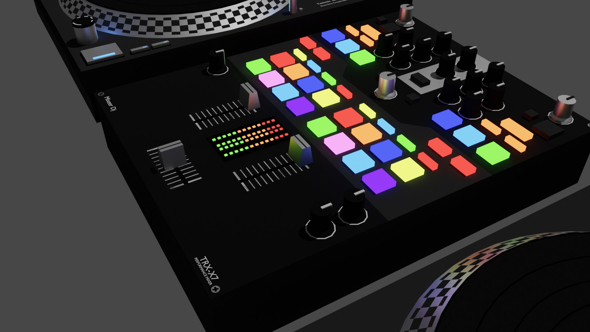 3D DJ Setup model - TurboSquid 2163043
