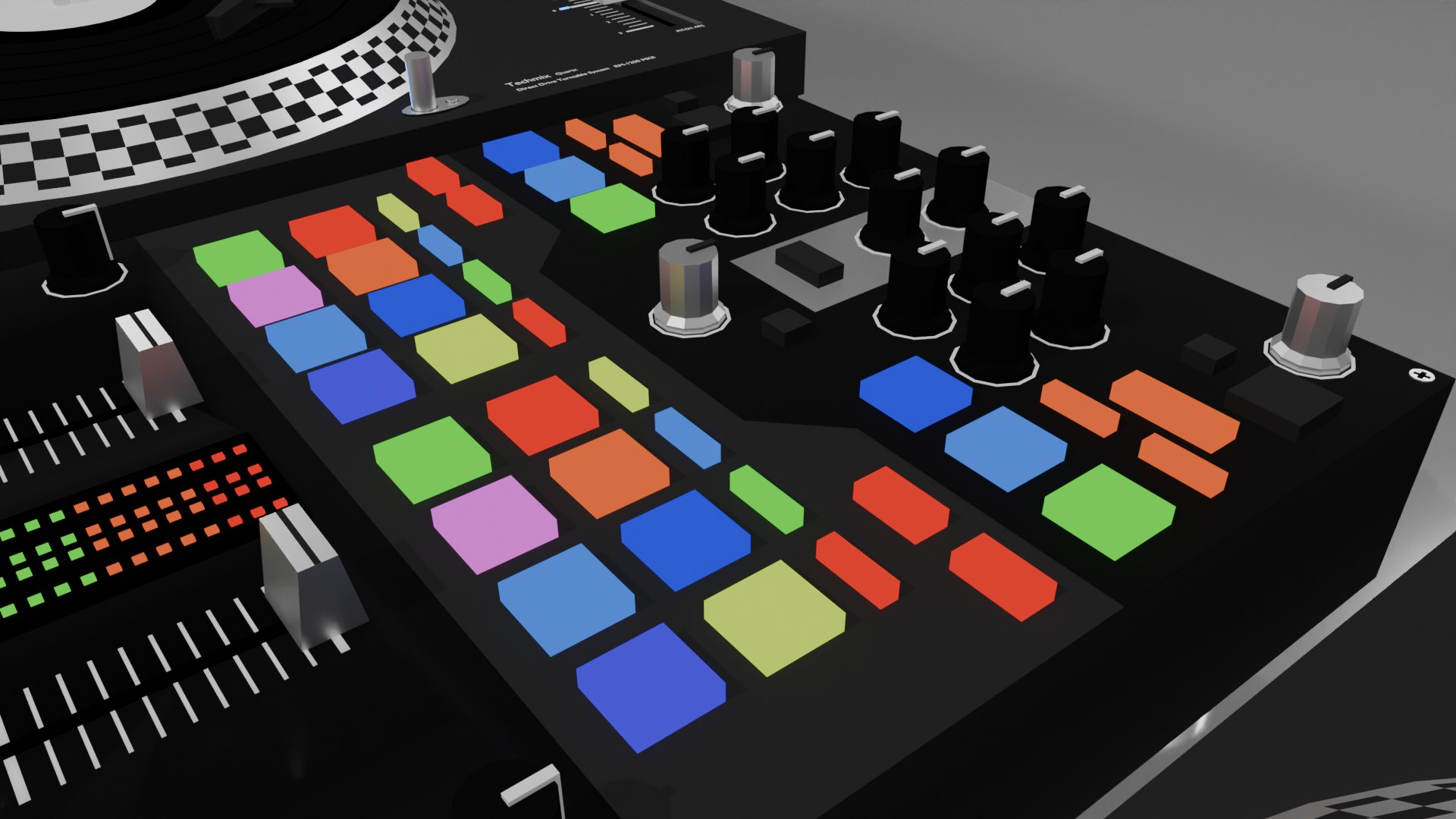 3D DJ Setup Model - TurboSquid 2163043