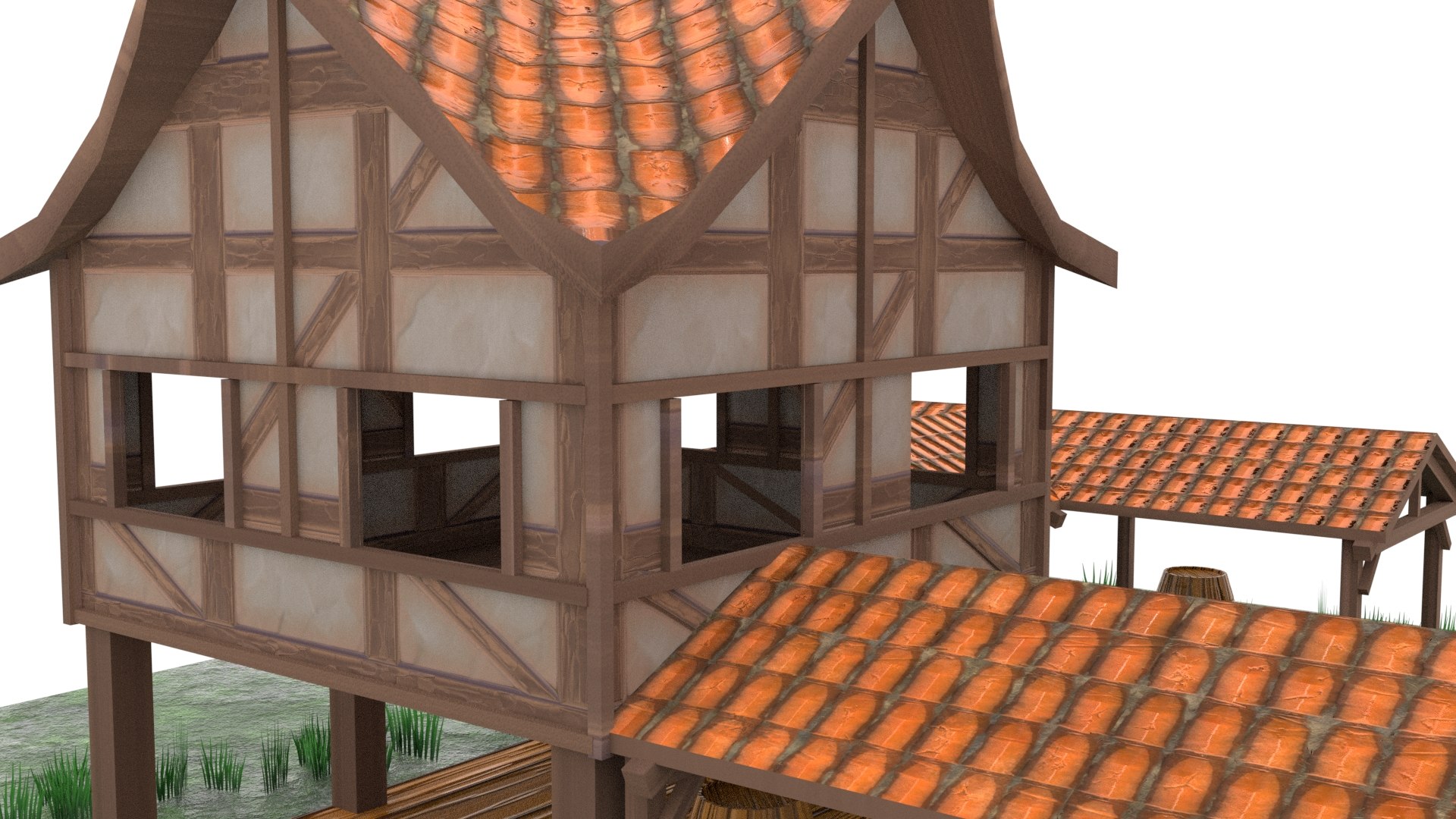 Town Center 3D Model - TurboSquid 1626757