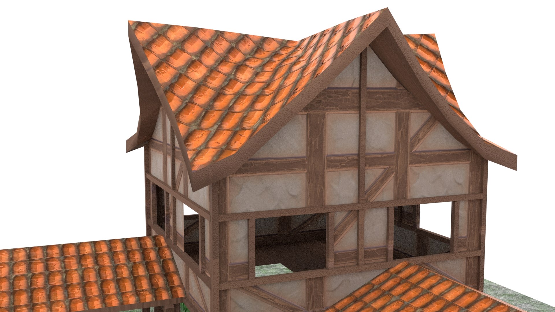 Town Center 3D Model - TurboSquid 1626757