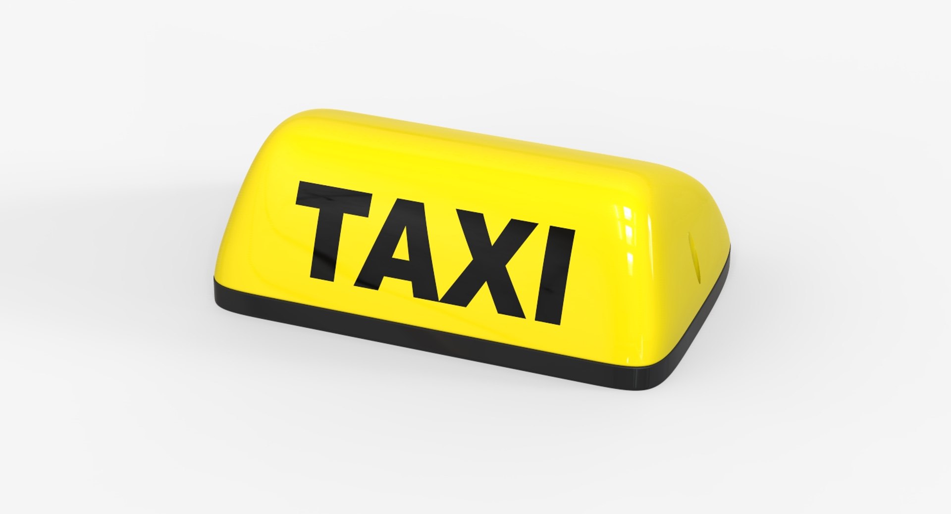 3D Taxi Sign Model - TurboSquid 1385148