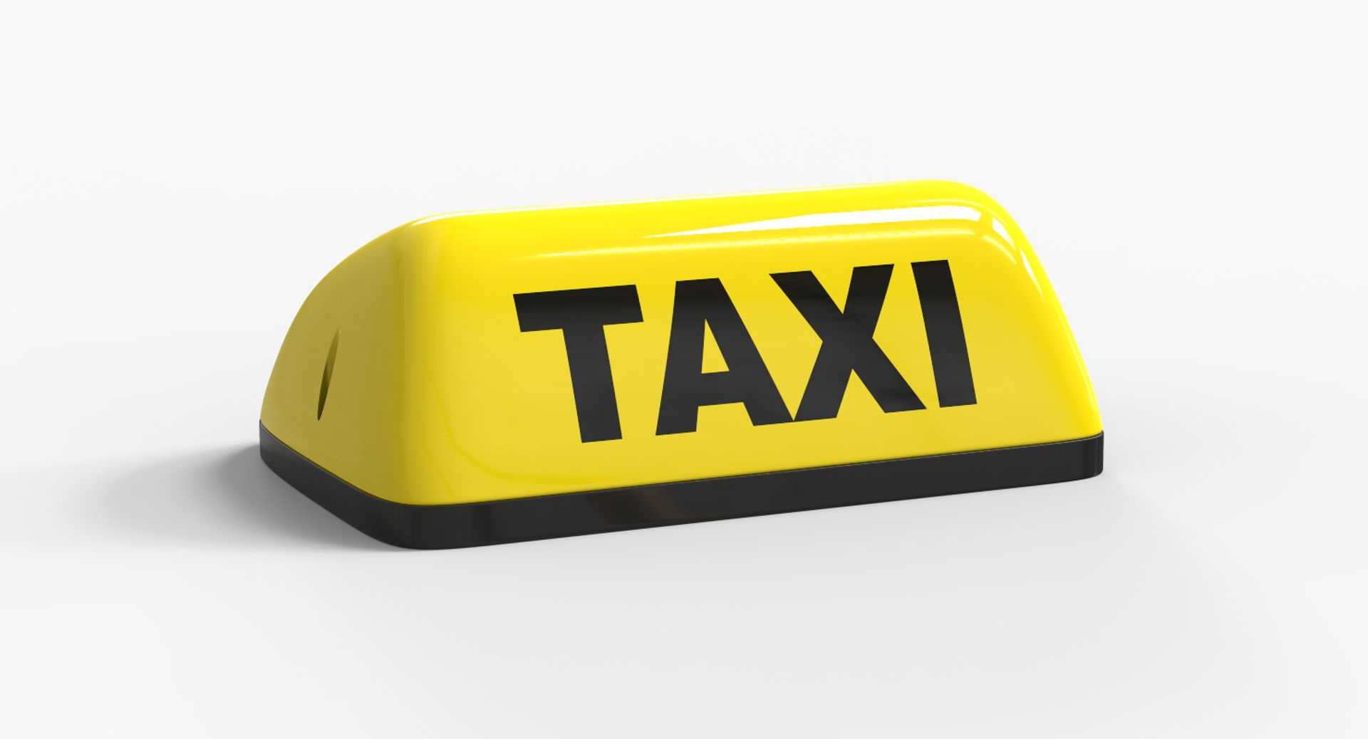 3D Taxi Sign Model - TurboSquid 1385148