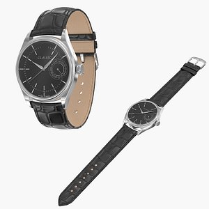 Classic Wrist Watch 2 3D - TurboSquid 2356627