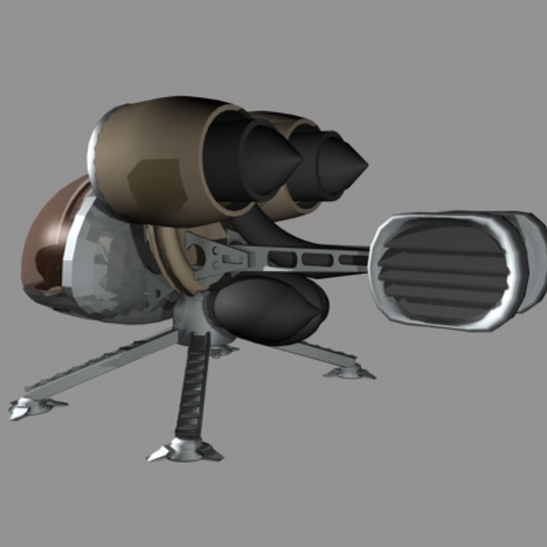 Personal Hopper 3d Model