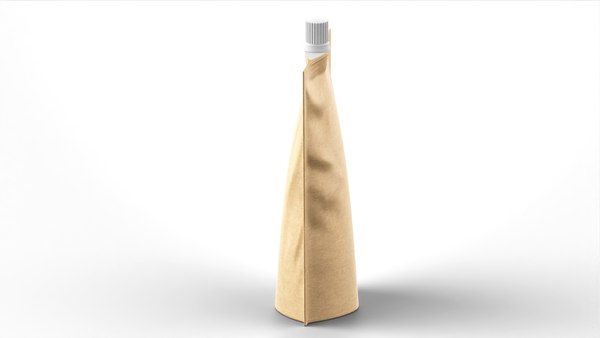 modelo 3d paper doypack pouch - TurboSquid 1955413