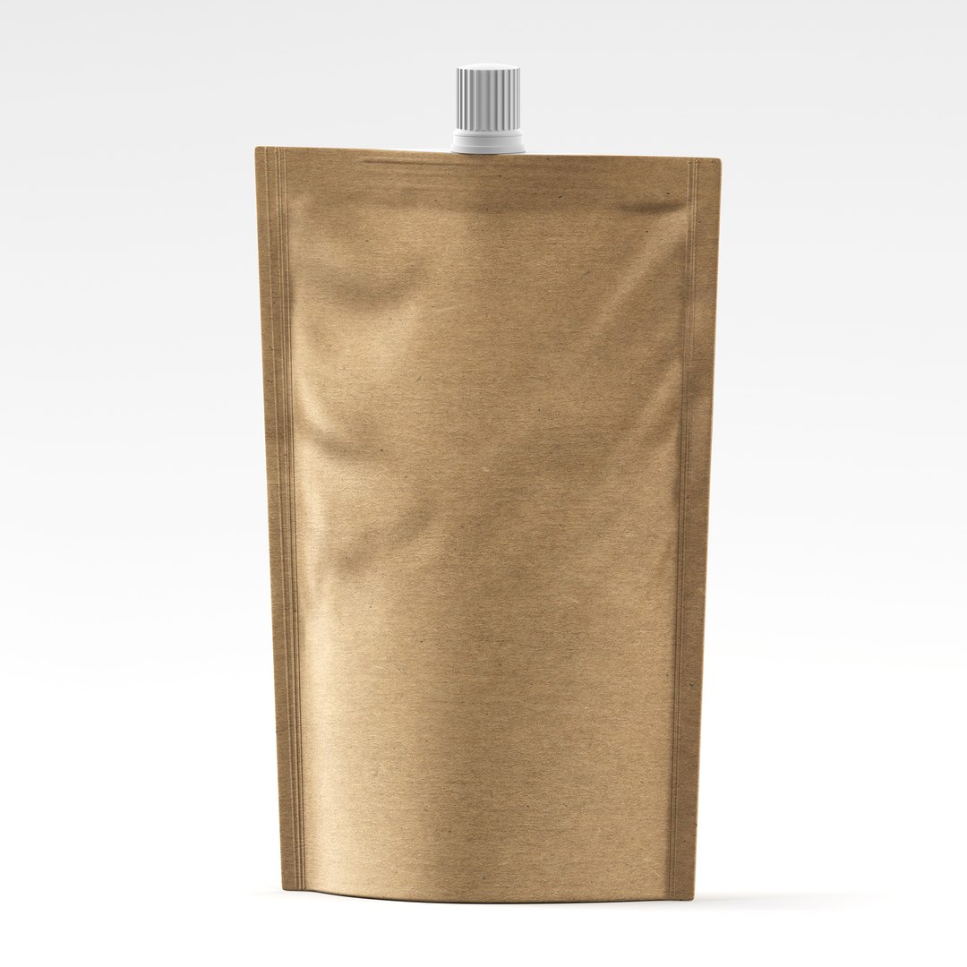 paper doypack pouch3D模型 - TurboSquid 1955413