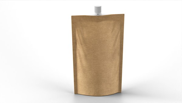 modelo 3d paper doypack pouch - TurboSquid 1955413