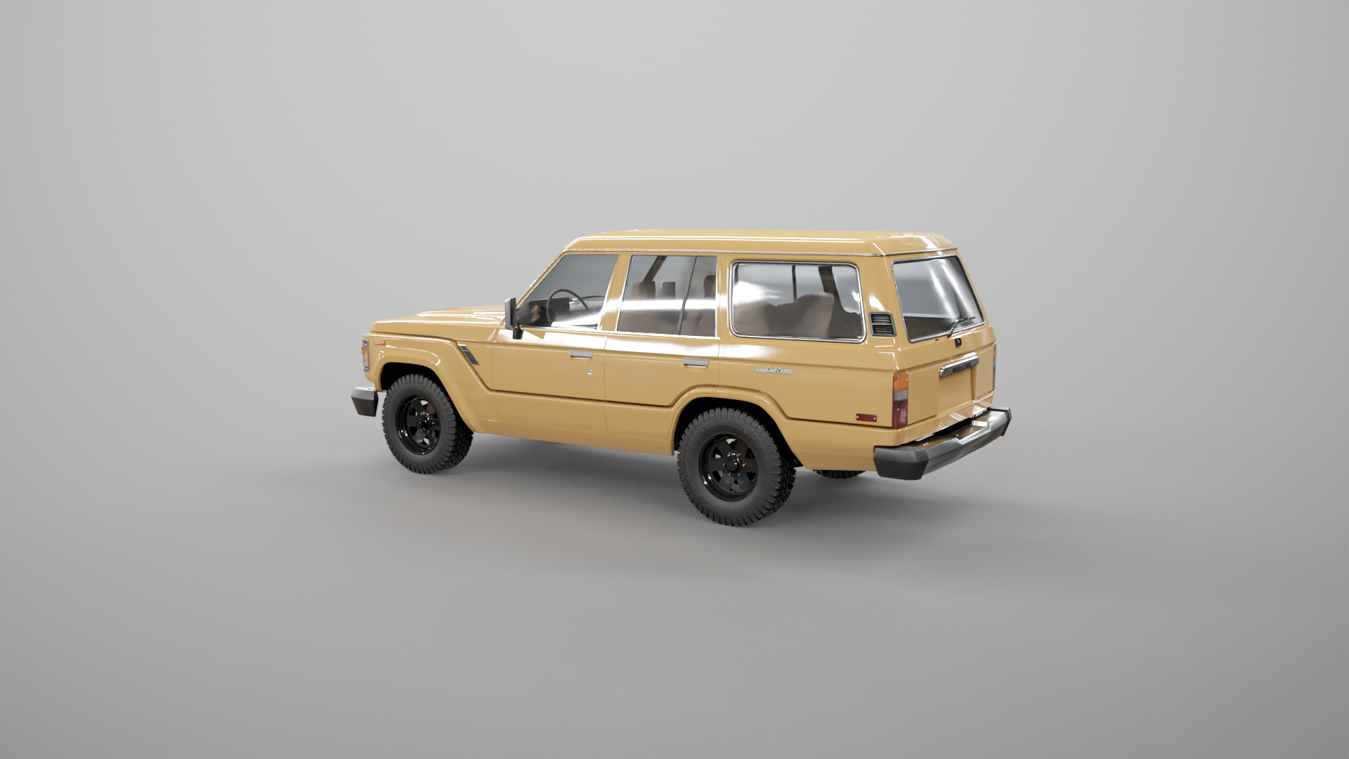 Toyota Land Cruiser J60 1980-1990 V2 3D Model - TurboSquid 2407587