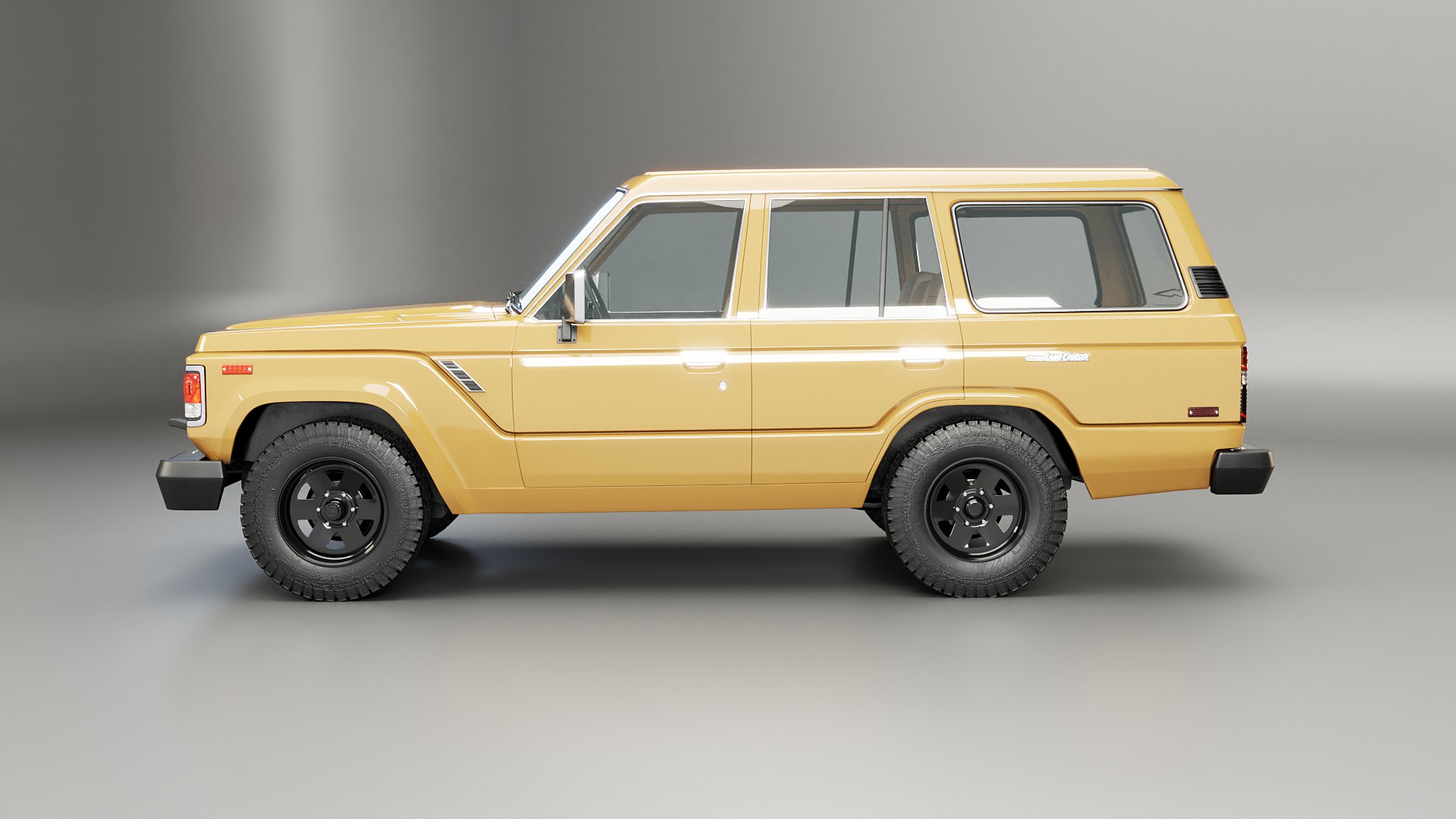 Toyota Land Cruiser J60 1980-1990 V2 3D Model - TurboSquid 2407587