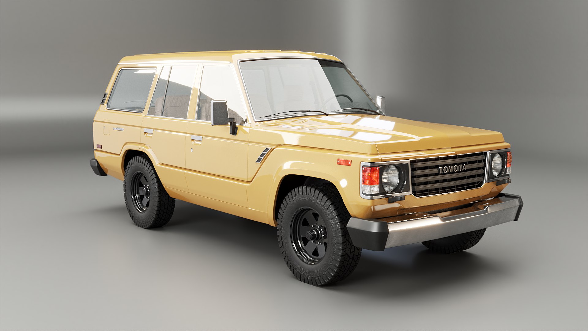 Toyota Land Cruiser J60 1980-1990 V2 3D Model - TurboSquid 2407587