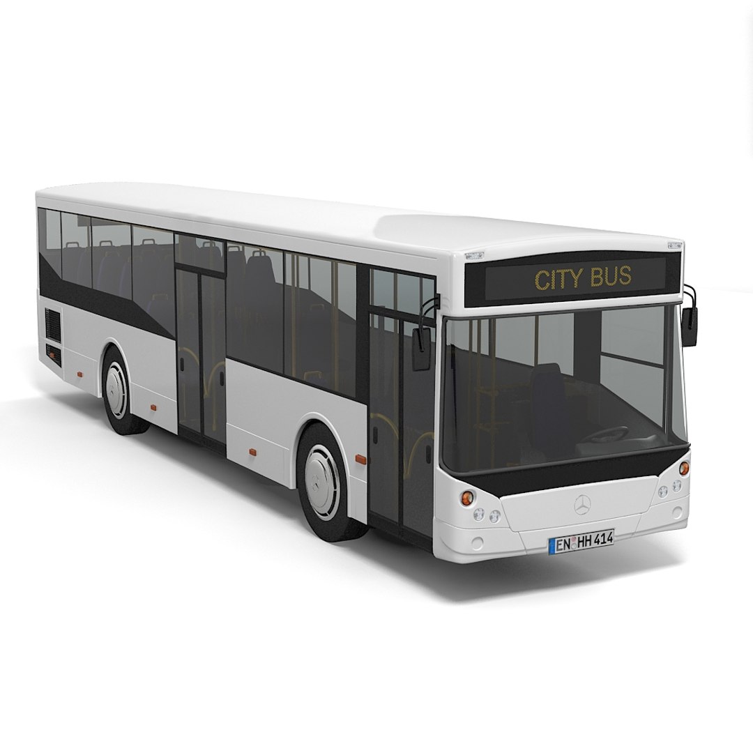 Mercedes Benz City Bus 3d 3ds