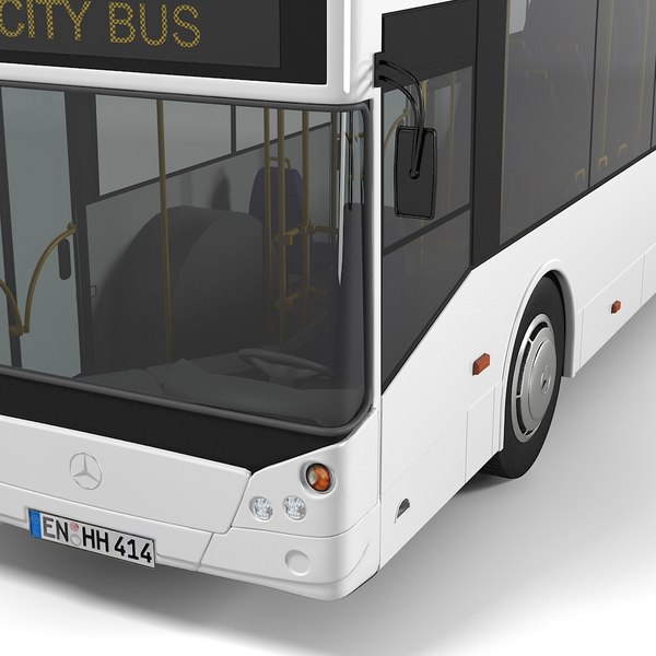 mercedes benz city bus 3d 3ds