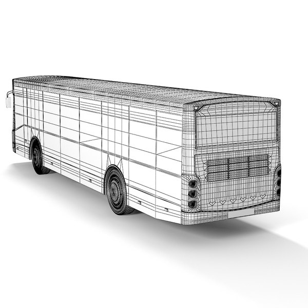 mercedes benz city bus 3d 3ds