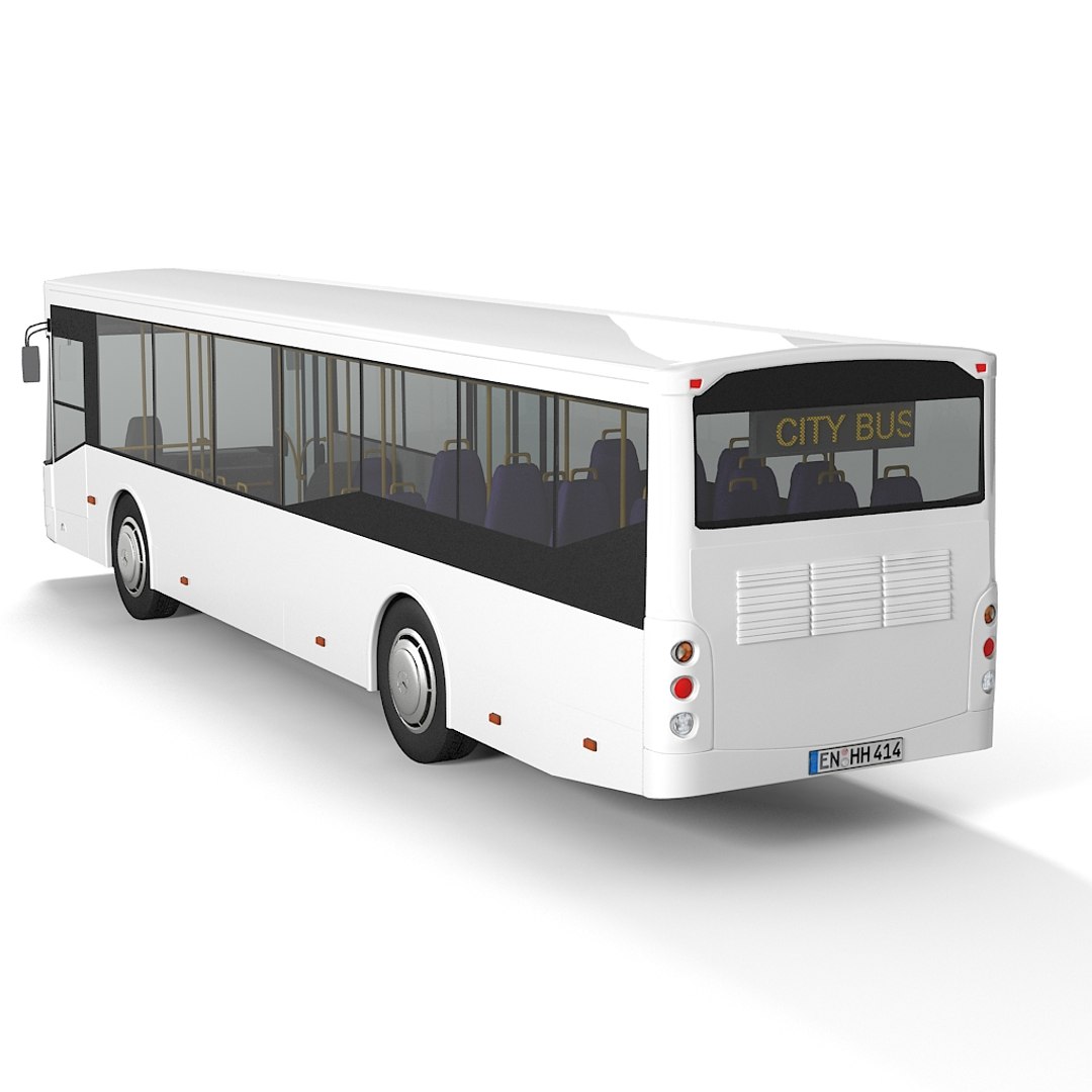 Mercedes Benz City Bus 3d 3ds