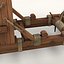 Ancient Norman Catapult 3d Model