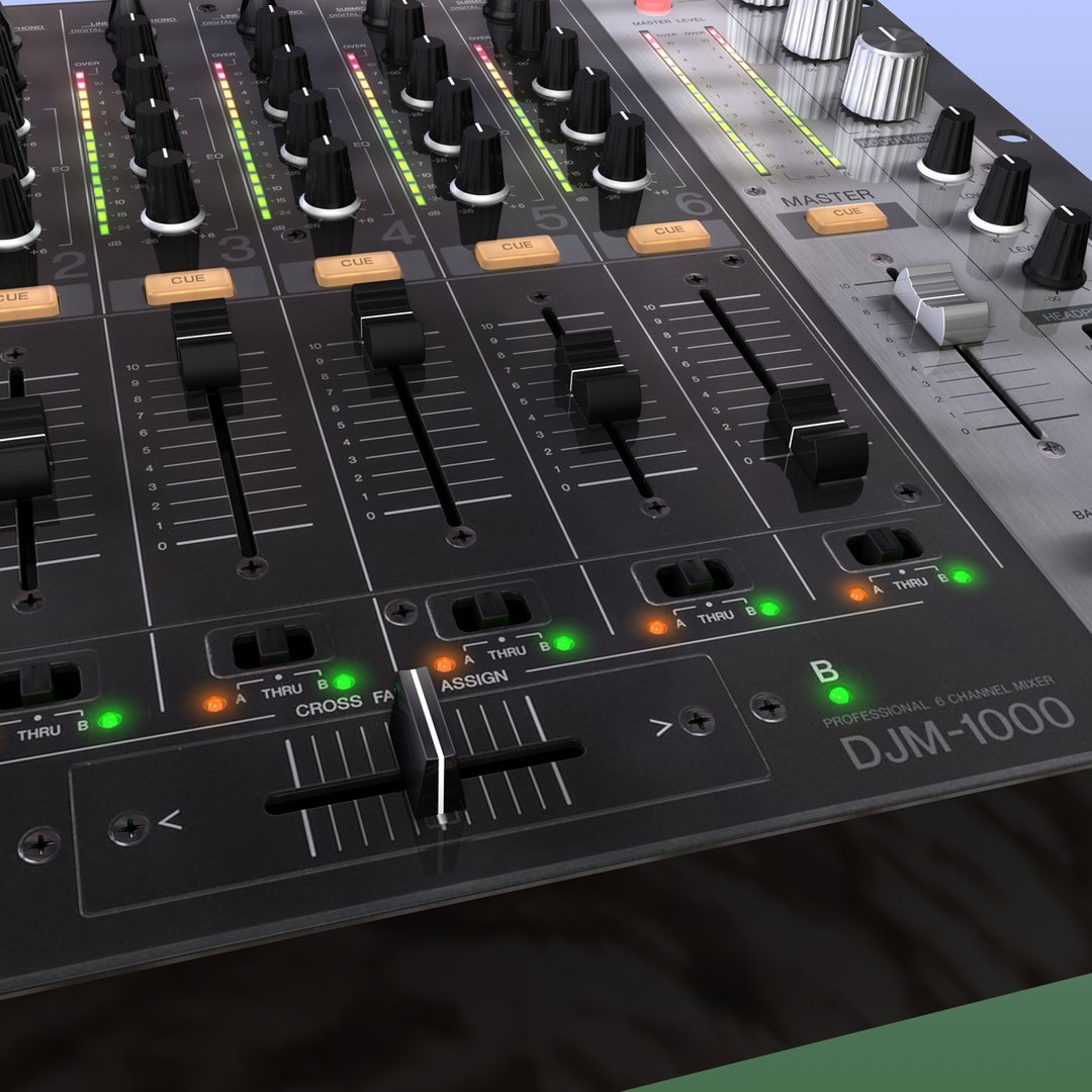 djm-1000 board 3d model