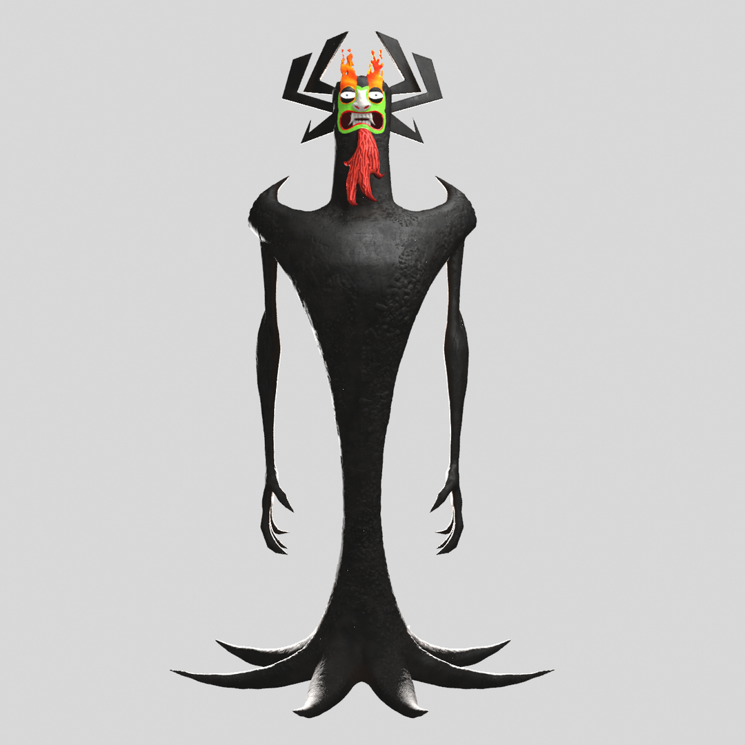 3d Model Of Aku - Remake