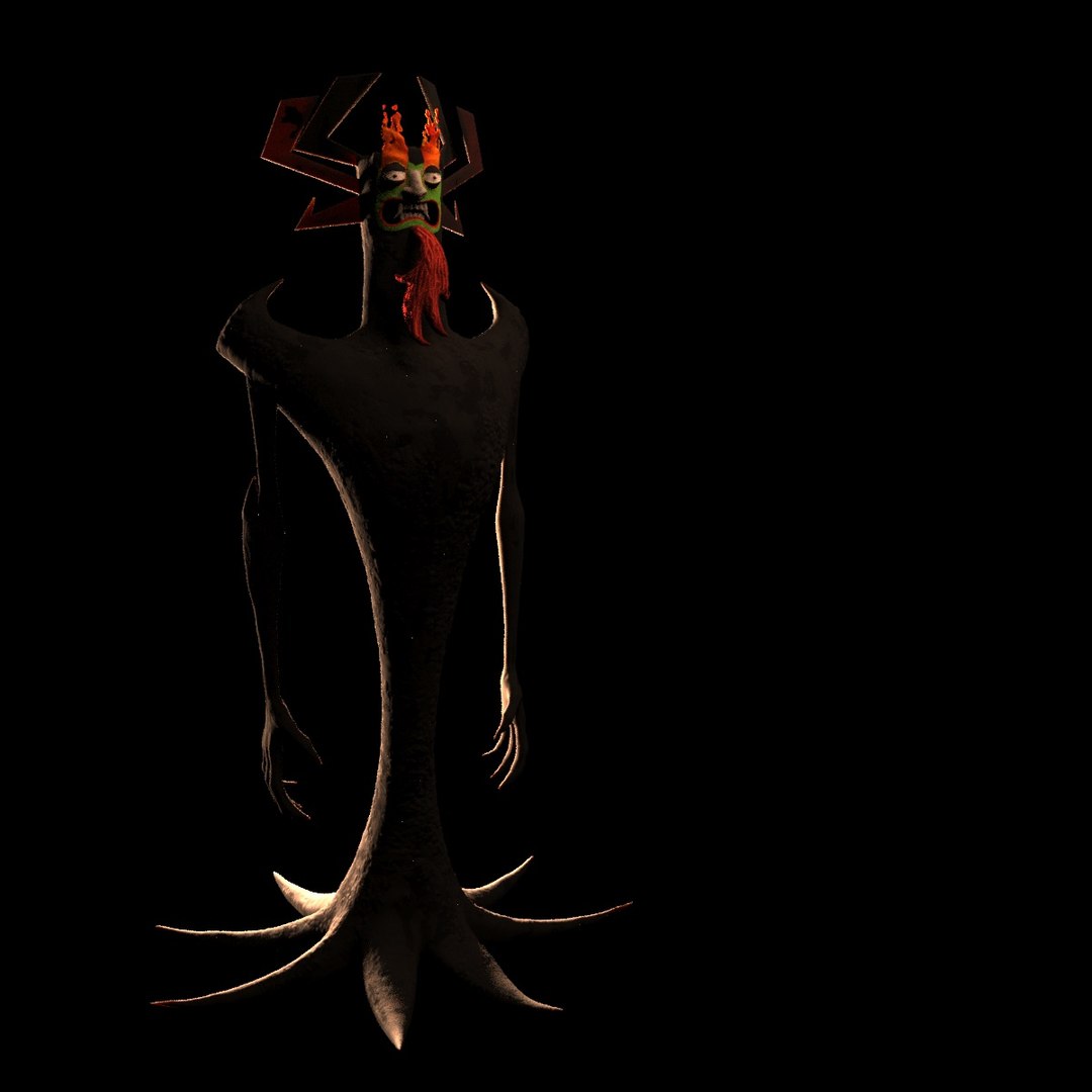 3d Model Of Aku - Remake