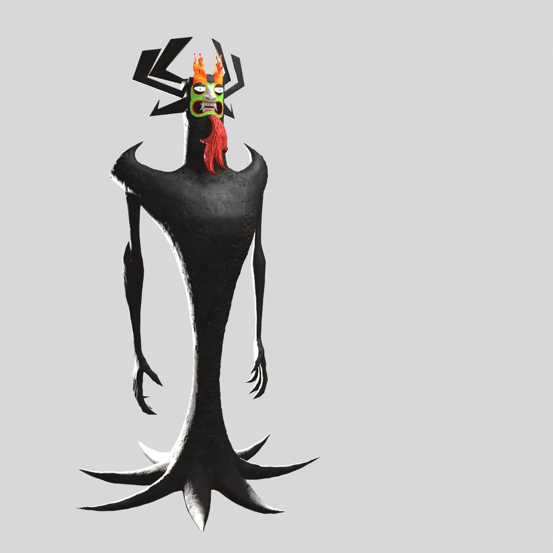 3d Model Of Aku - Remake