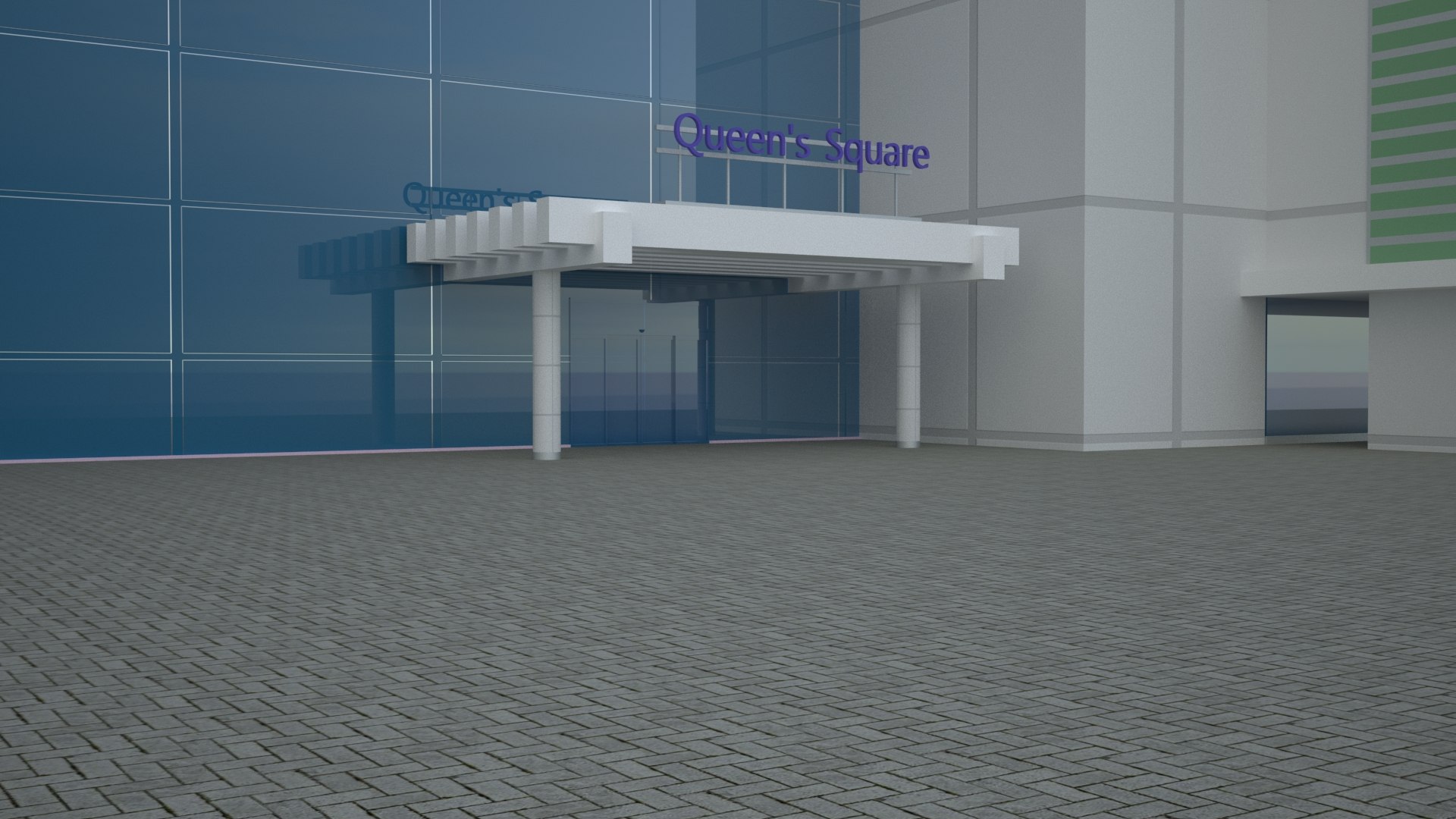 Realistic Queen S Square 3D Model - TurboSquid 1266227