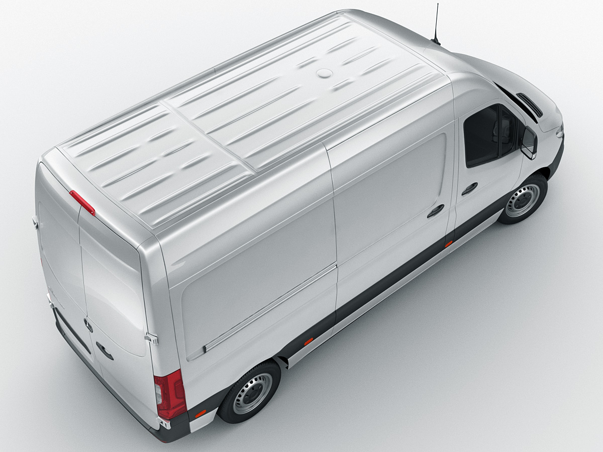 Mercedes sprinter 2018 roof 3D model - TurboSquid 1264799