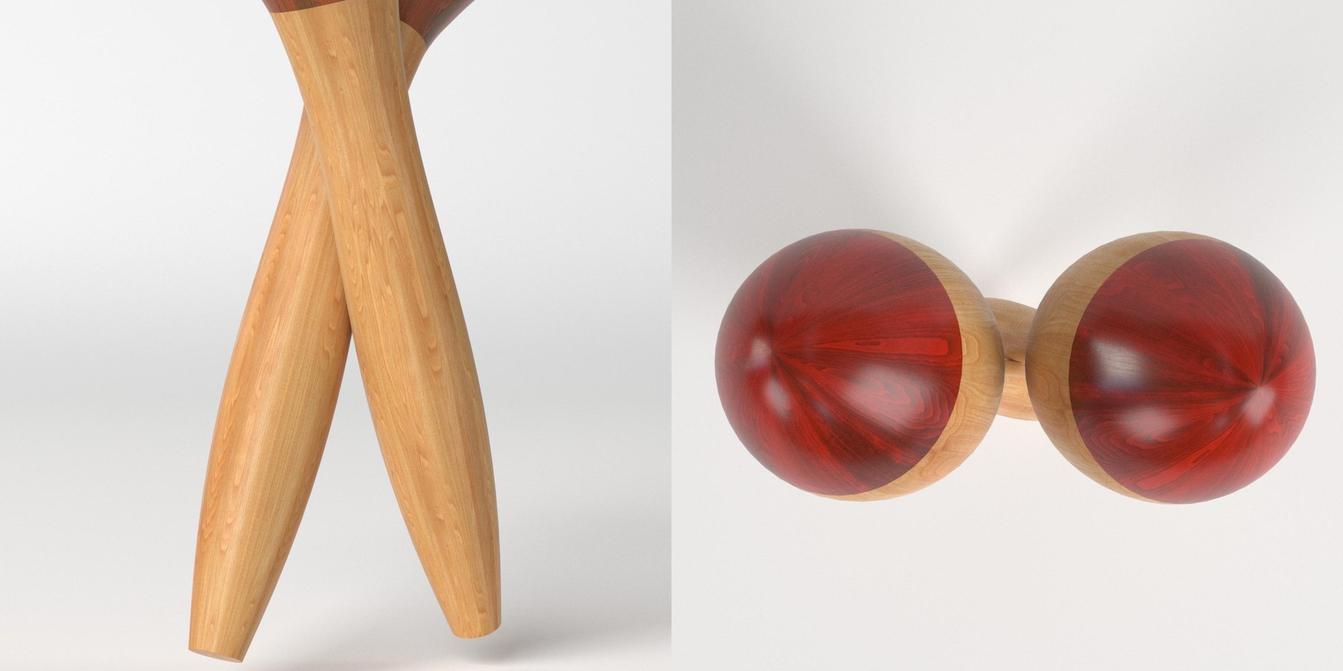 3D Maracas Rumba Shakers - TurboSquid 1351146