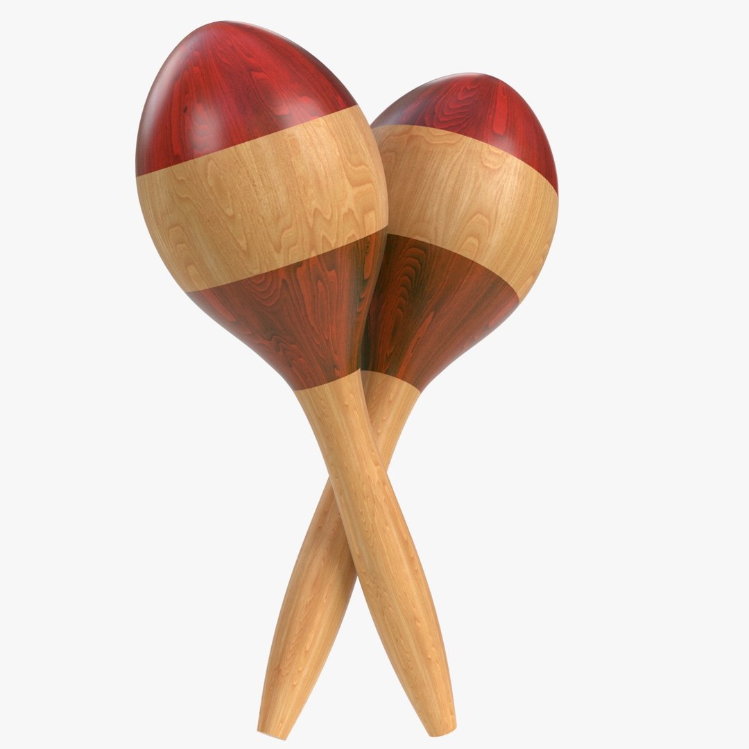 3D Maracas Rumba Shakers - TurboSquid 1351146