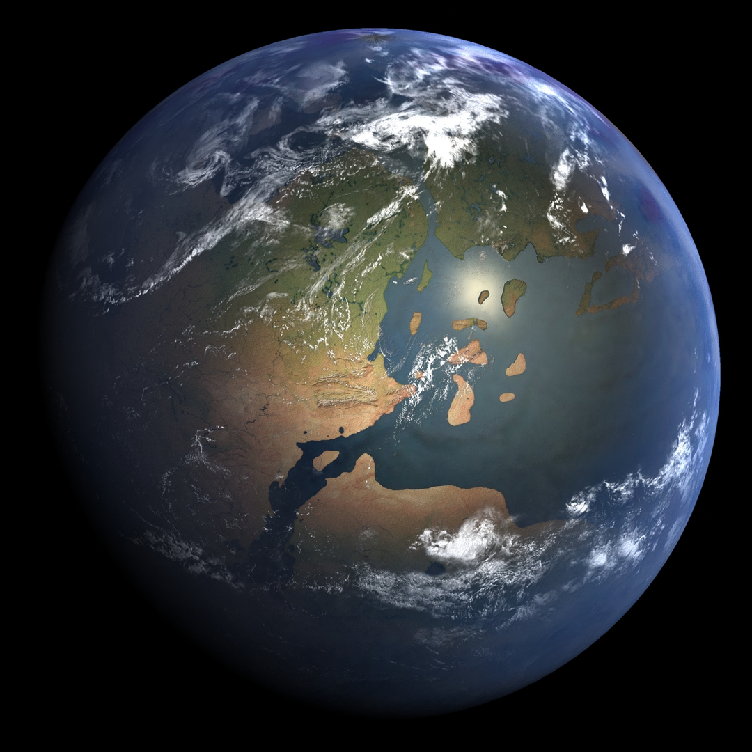 3d jurassic earth early