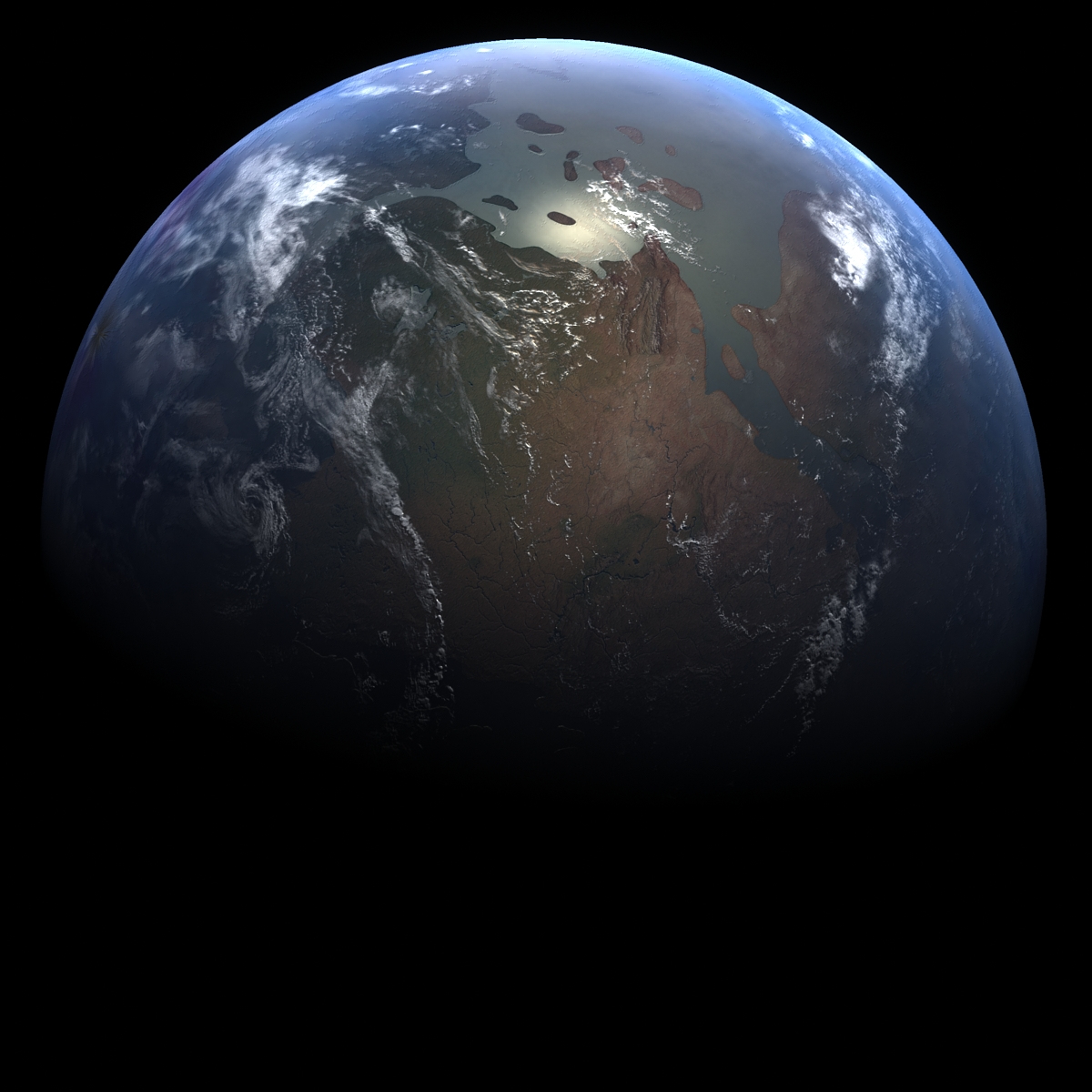 3d jurassic earth early