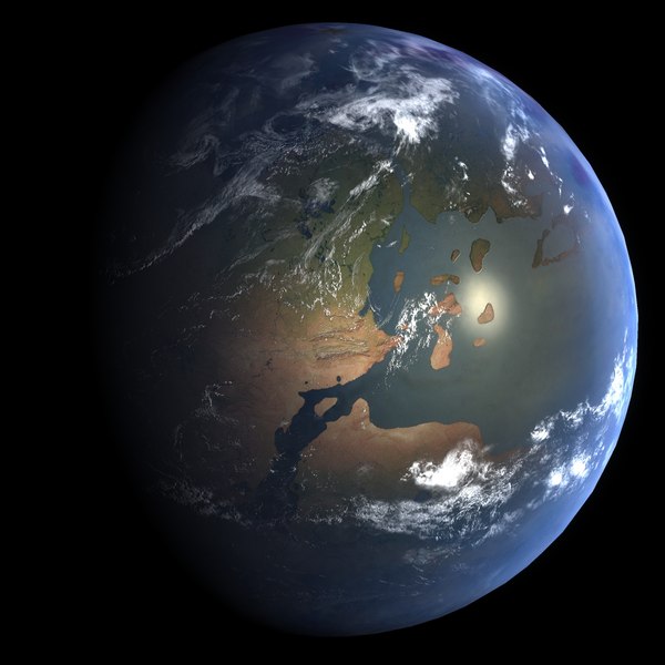 3d jurassic earth early