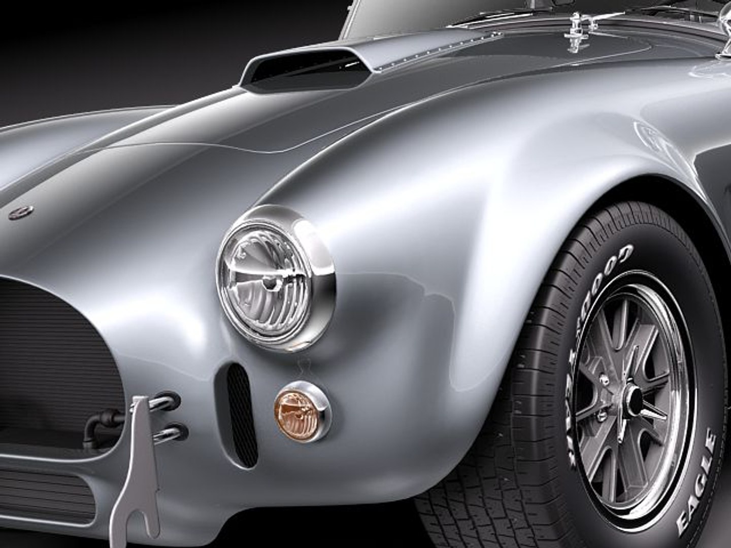 3d Shelby Cobra S C Model