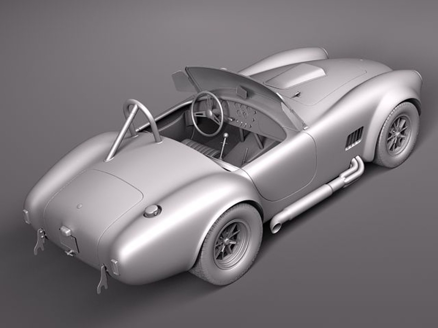 3d Shelby Cobra S C Model