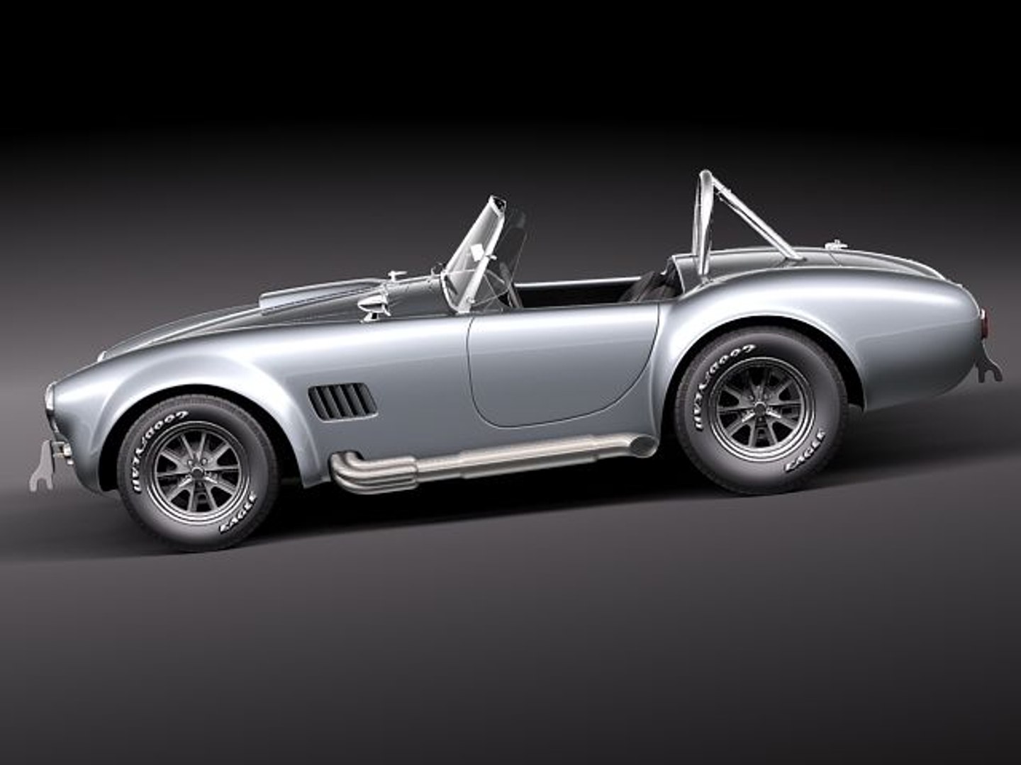 3d Shelby Cobra S C Model