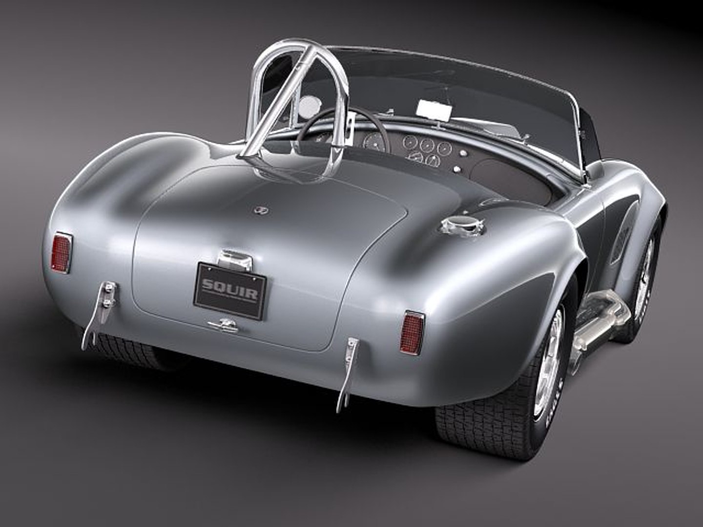 3d Shelby Cobra S C Model