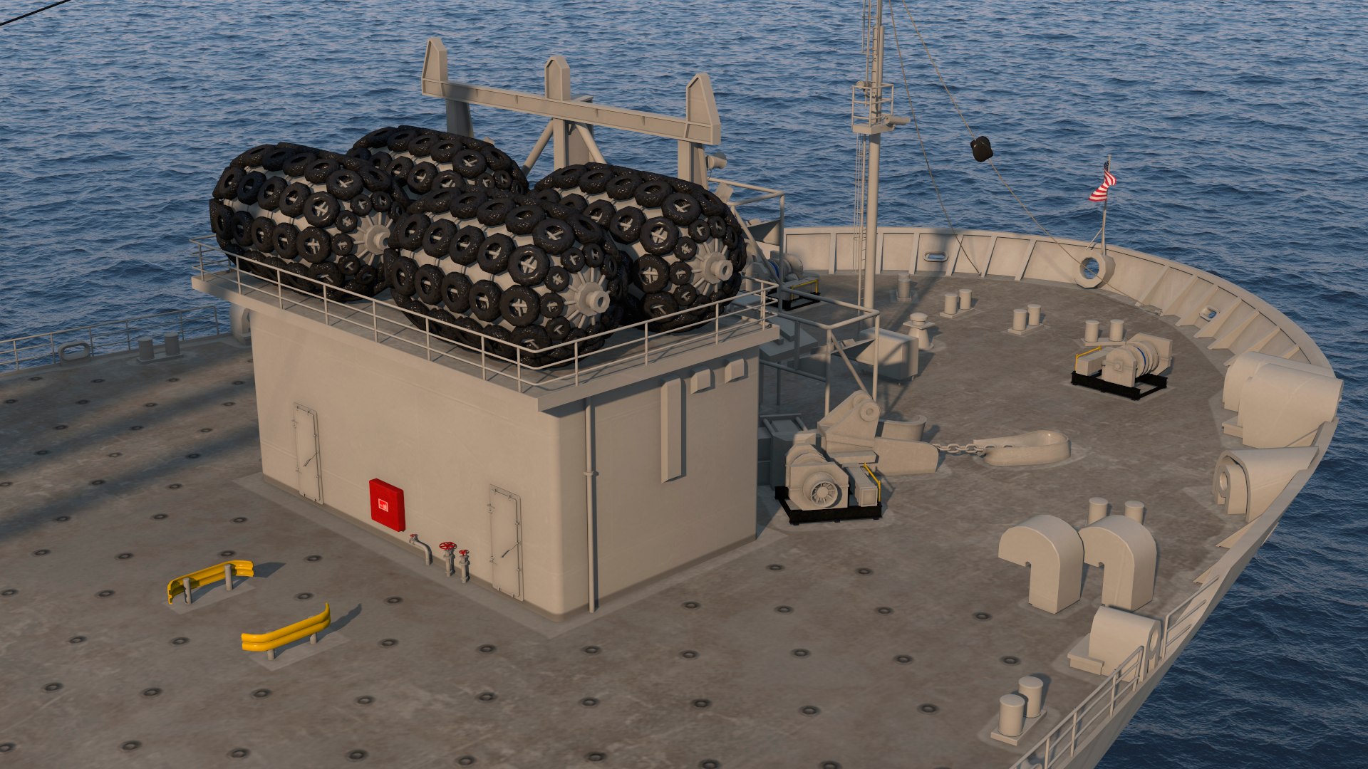 USNS Bob Hope 3D Model - TurboSquid 1855185