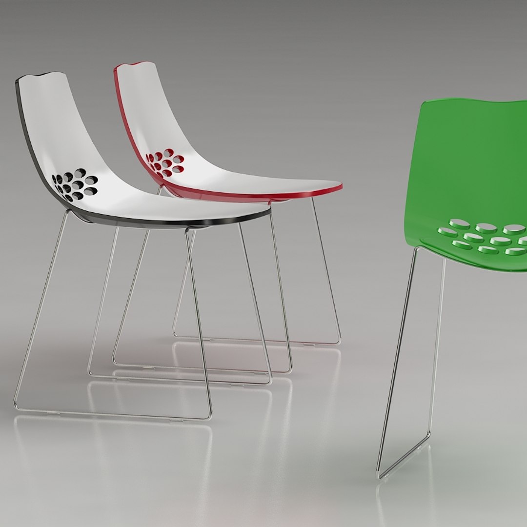 3d Model Calligaris Jam Chair