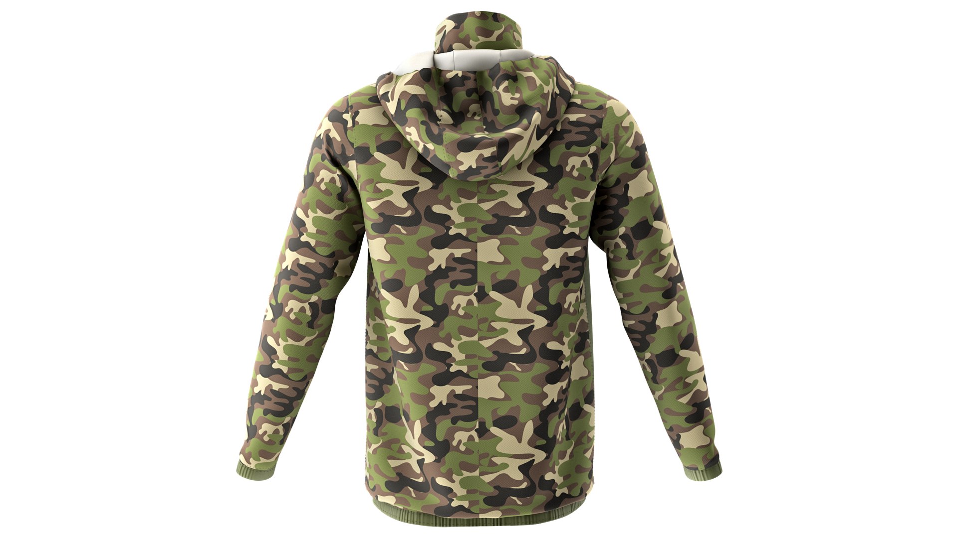 Windbreaker jacket 3D model - TurboSquid 1542203