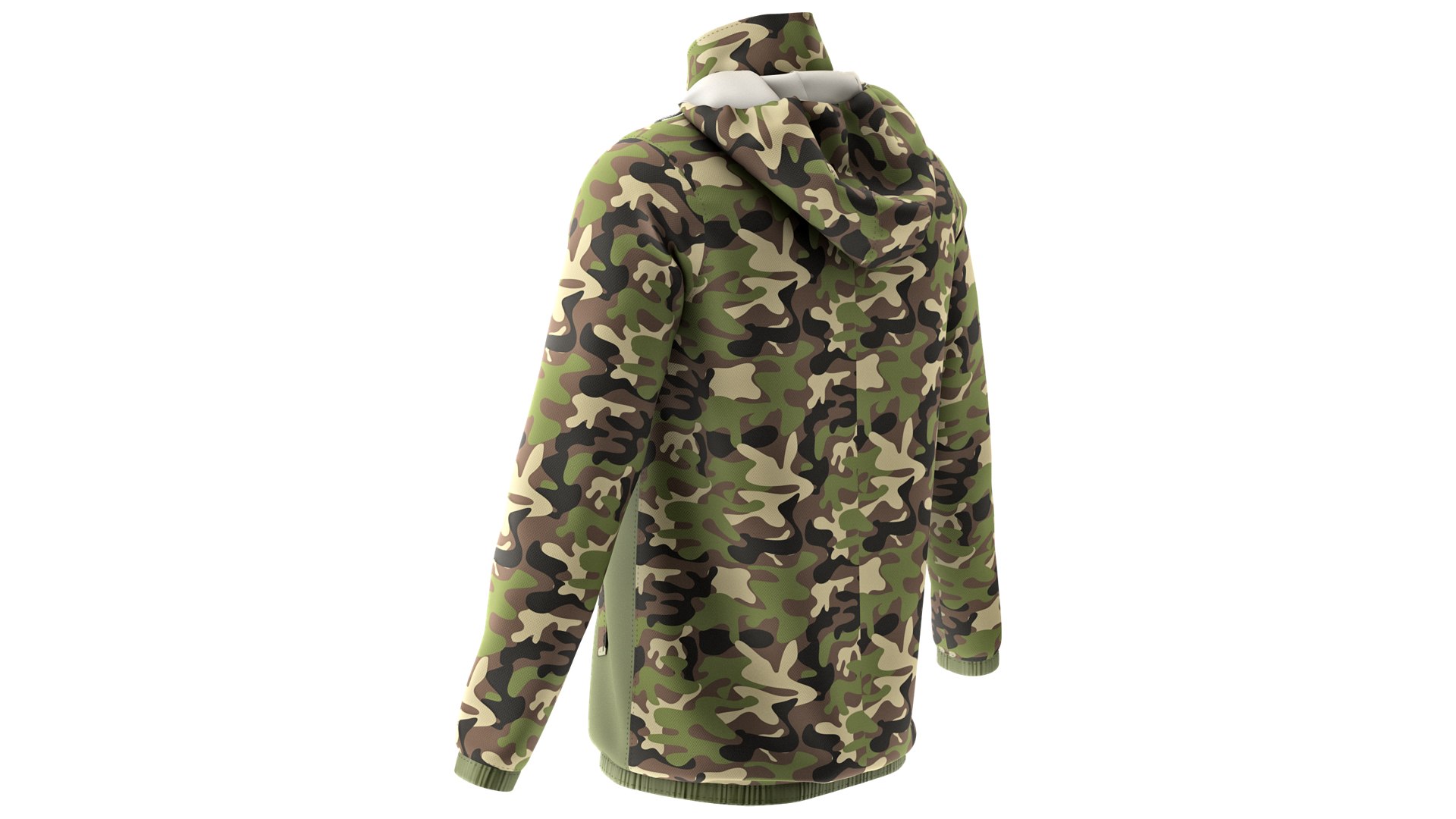 Windbreaker jacket 3D model - TurboSquid 1542203